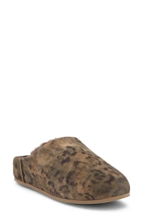 UGG Elea Spotted Slip-on Slipper - Chestnut
