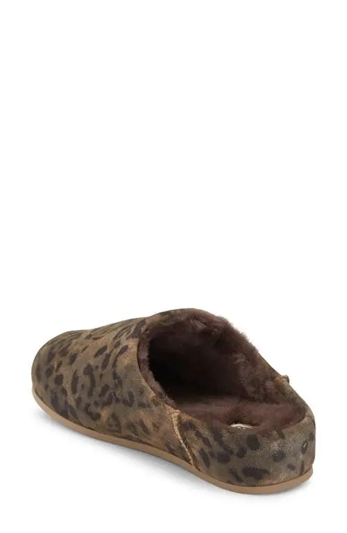 UGG Elea Spotted Slip-on Slipper - Chestnut