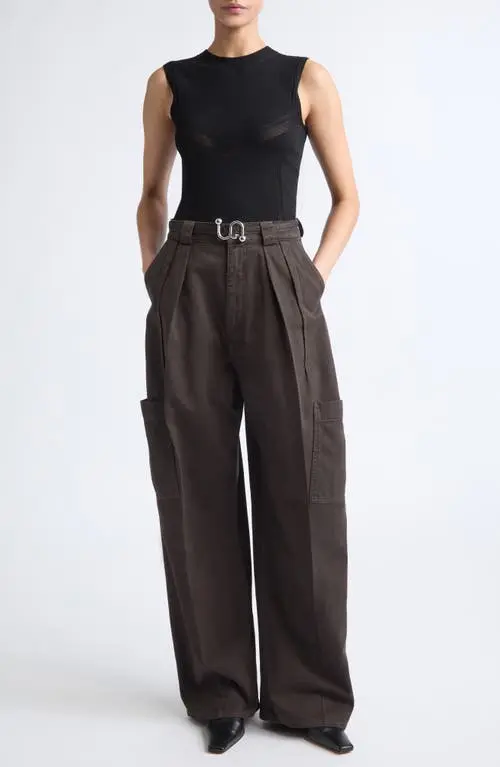 Sportmax Oversize Cargo Barrel Leg Pants