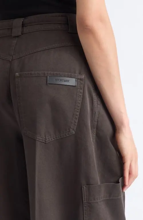 Sportmax Oversize Cargo Barrel Leg Pants
