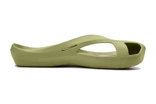 CCILU USA Stepping Stone Caring Reflexology Slide Sandals - Mosstone