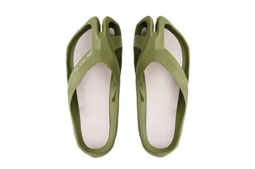 CCILU USA Stepping Stone Caring Reflexology Slide Sandals - Mosstone