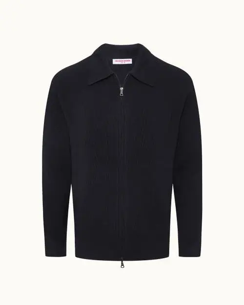 Orlebar Brown Shelby Merino Wool Cardigan