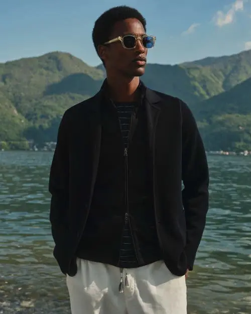 Orlebar Brown Shelby Merino Wool Cardigan