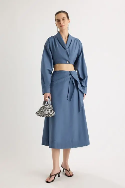 Merlette Lune Mini Embellished Bag