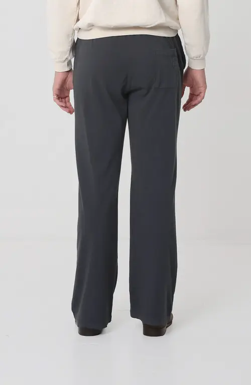 EVERYBODY.WORLD Apartment Pants In Reclaimed Cotton - Slate