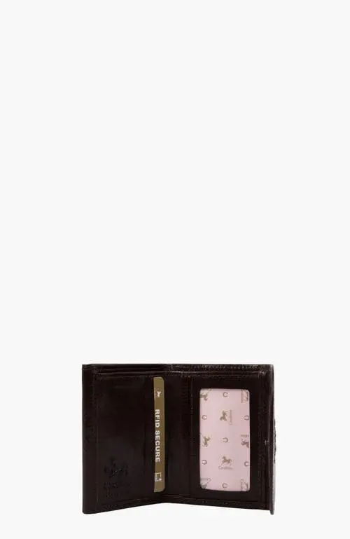 CAVALINHO Gentleman Compact Trifold Leather Wallet 574