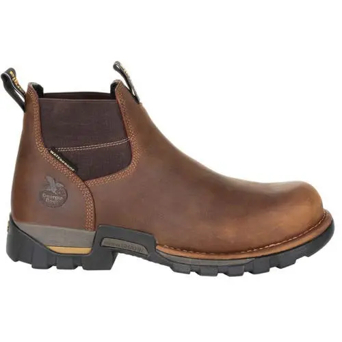 GEORGIA BOOT Eagle One Steel Toe Waterproof Chelsea Work Boot