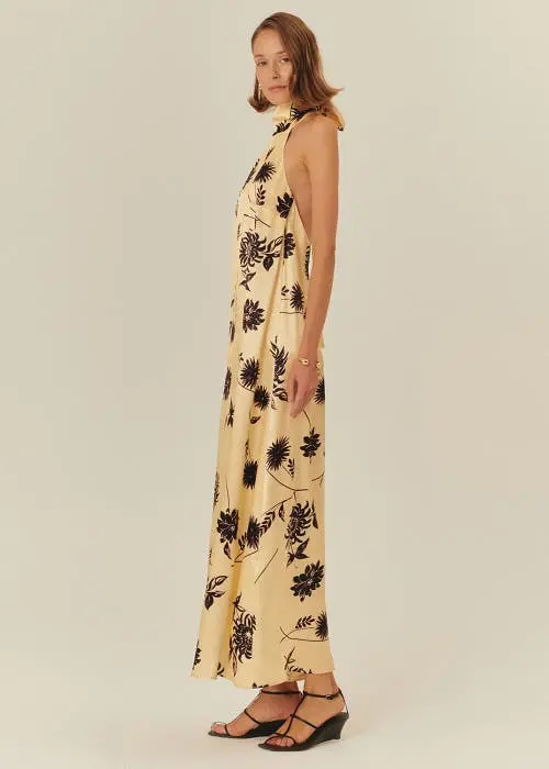 EXQUISE Bonnie Floral Viscose Maxi Dress