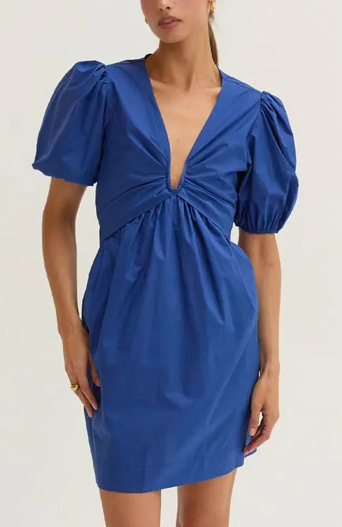 CRESCENT Poplin U-wire Mini Dress