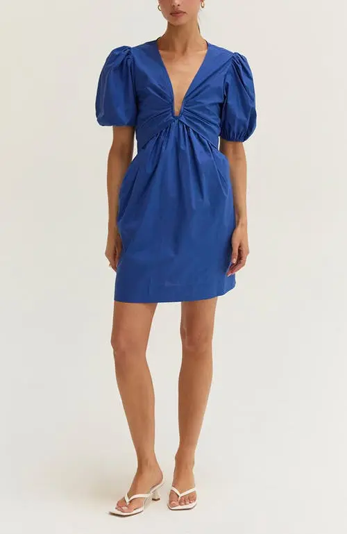 CRESCENT Poplin U-wire Mini Dress
