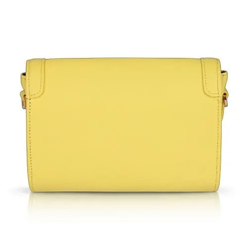 LUIS STEVEN Charley Leather Crossbody - Lime