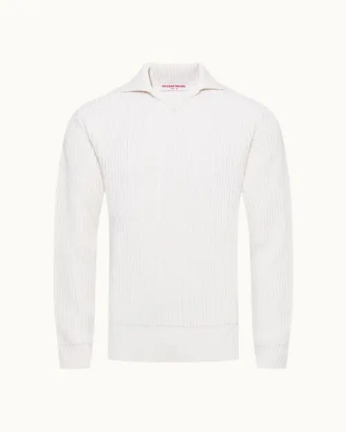 Orlebar Brown Callahan Merino Wool Rib Jumper