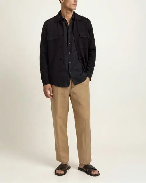 Orlebar Brown Brigg Merino Relaxed Merino Wool Jacket