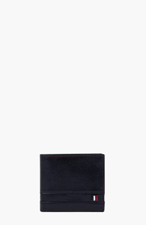 CAVALINHO Di Cavallo Trifold Leather Wallet 507 - Navy