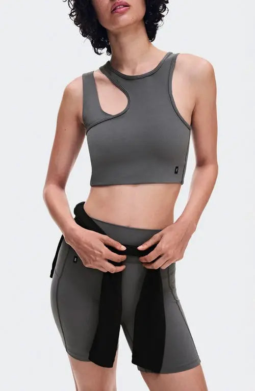 On Studio Asymmetric Crop Tank - Ember