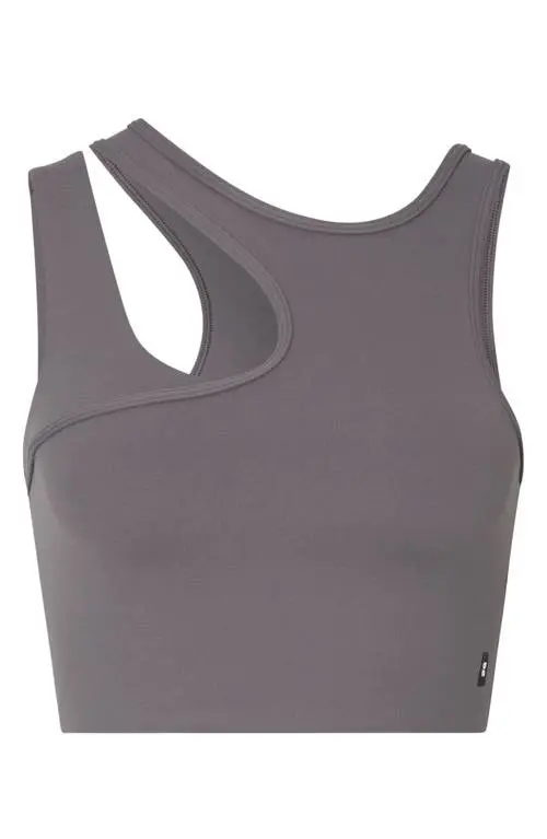 On Studio Asymmetric Crop Tank - Ember