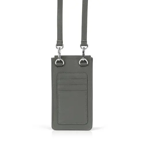 LUIS STEVEN Crossbody Phone Pouch - Gray