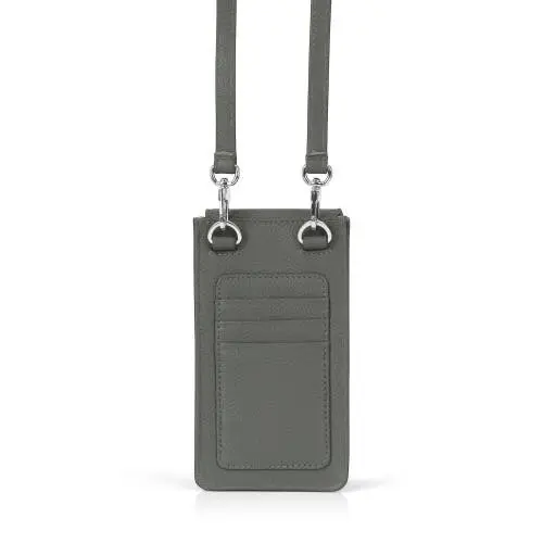 LUIS STEVEN Crossbody Phone Pouch - Gray