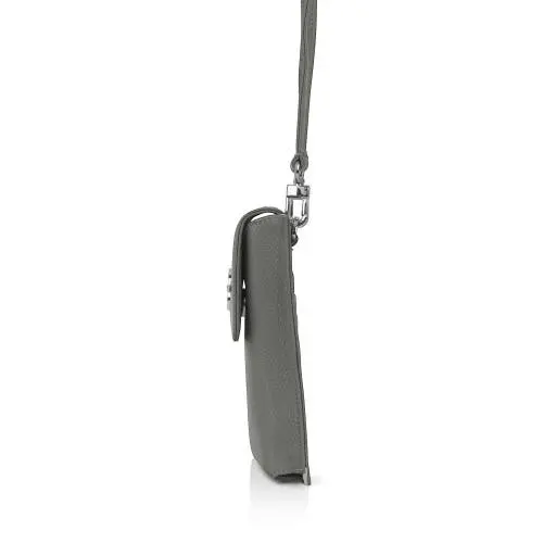 LUIS STEVEN Crossbody Phone Pouch - Gray