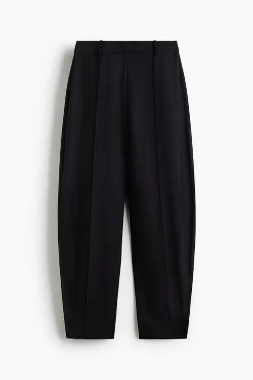 H&M Jersey Barrel-leg Pants