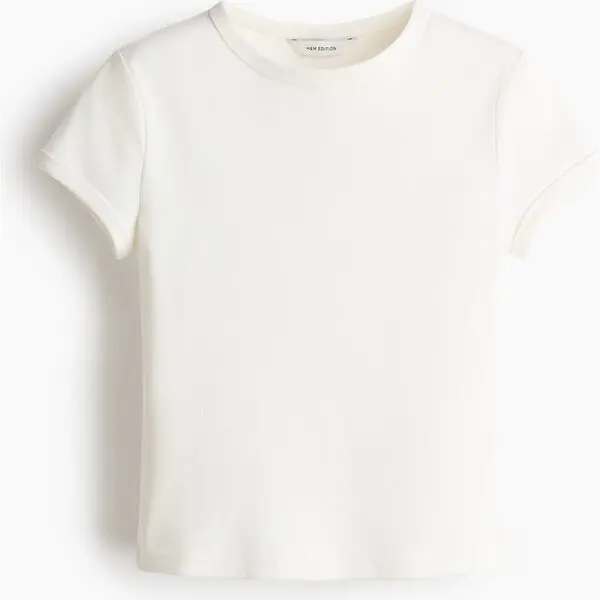 H&M Ribbed T-shirt