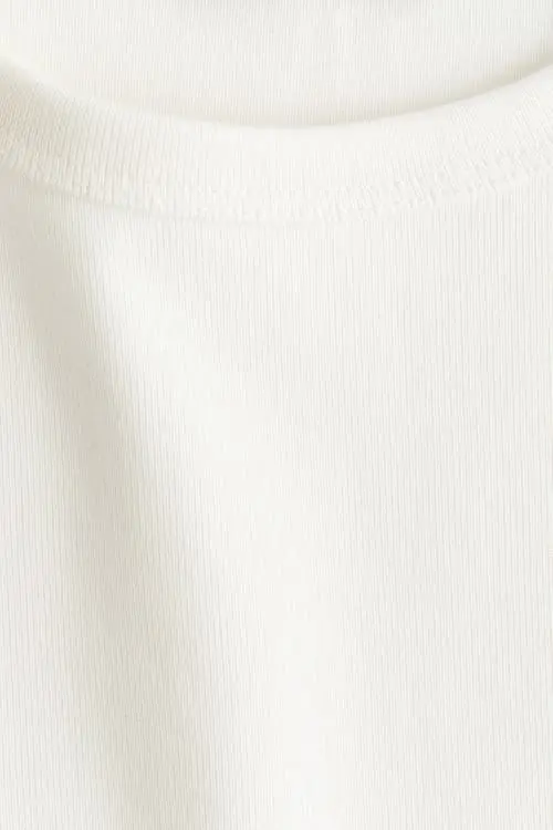 H&M Ribbed T-shirt