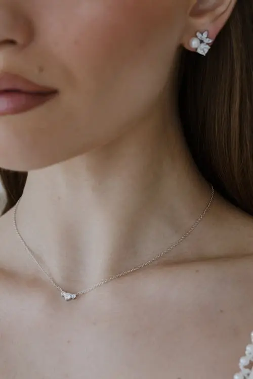 UNTAMED PETALS Capri Crystal Necklace