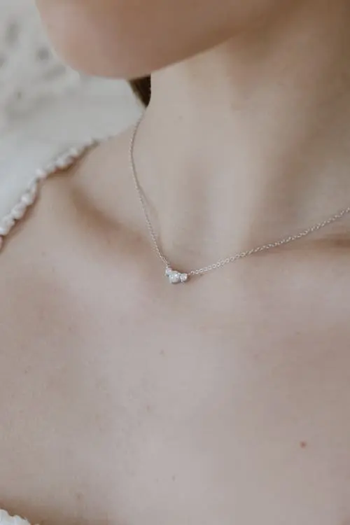 UNTAMED PETALS Capri Crystal Necklace