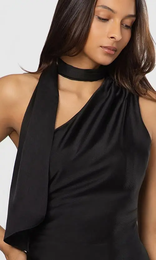Generation Love Hazel Hammered Satin Scarf Dress