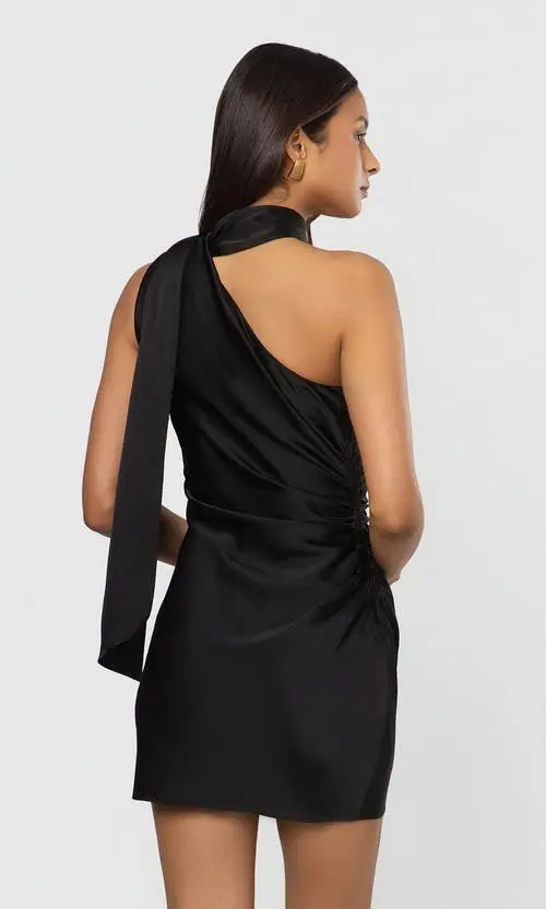 Generation Love Hazel Hammered Satin Scarf Dress
