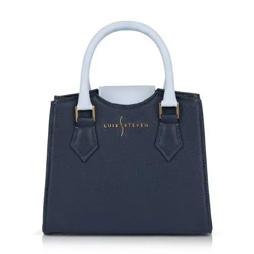 LUIS STEVEN Donna's Mini Tote - Blue