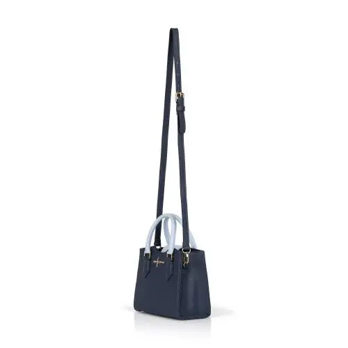 LUIS STEVEN Donna's Mini Tote - Blue