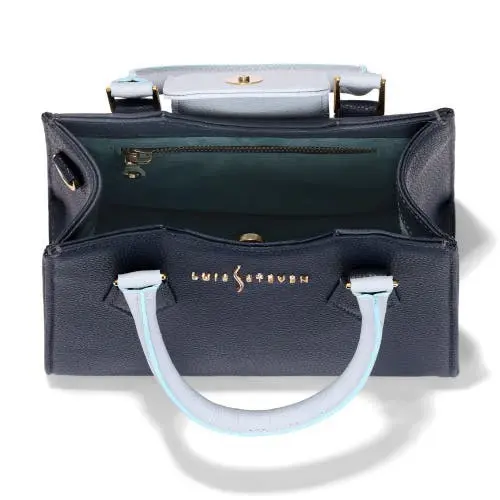 LUIS STEVEN Donna's Mini Tote - Blue