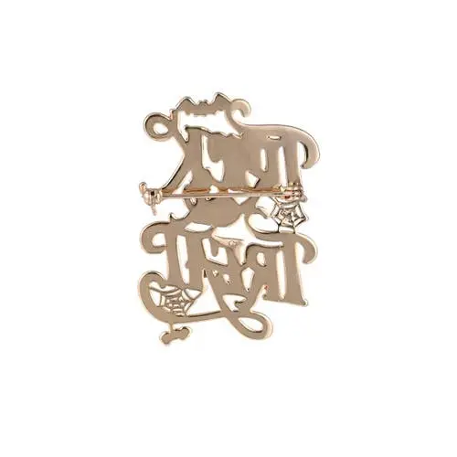 HALLMARK Trick Or Treat" Enamel Pin With Glitter Accents