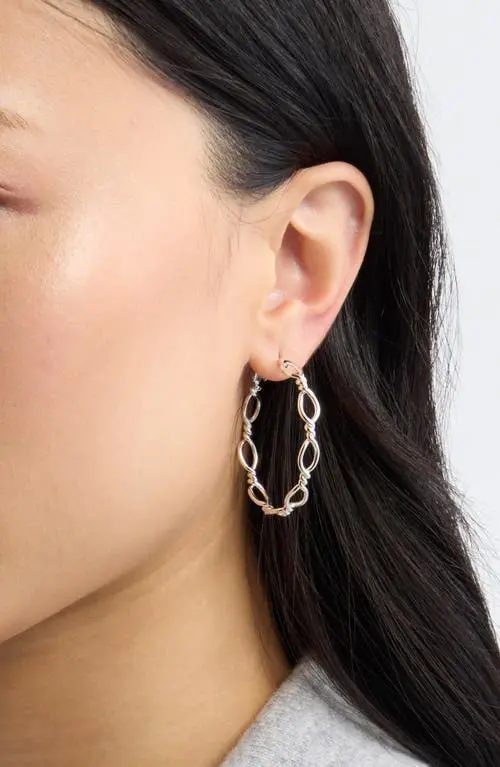Nordstrom Twisted Figure 8 Hoop Earrings