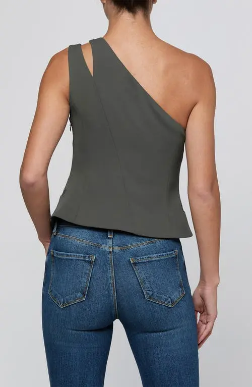 L'Agence Zinnia One Shoulder Vest