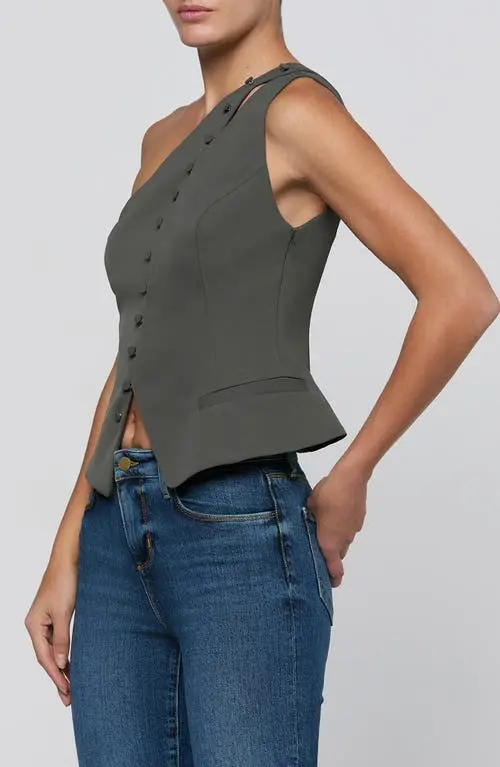 L'Agence Zinnia One Shoulder Vest