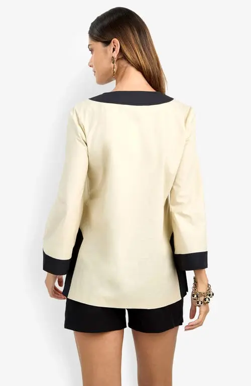Trina Turk Dametria Top With Tassel Detail