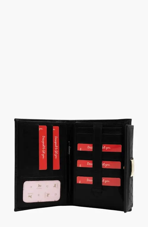 CAVALINHO Honor Leather Wallet 205 - Black