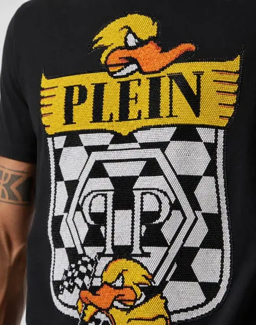 Philipp Plein T-shirt Round Neck Short Sleeve Duck