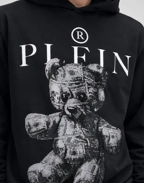 Philipp Plein Hoodie Sweatshirt Teddy