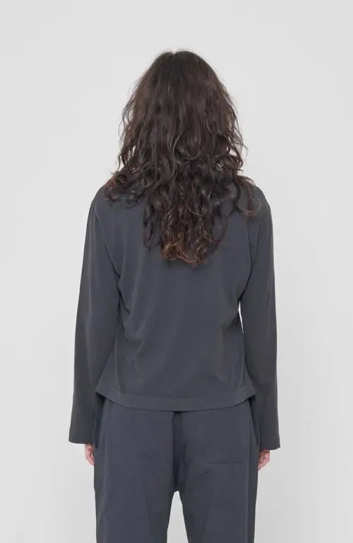 EVERYBODY.WORLD Straight Sleeve Tailored Trash Tee - Slate