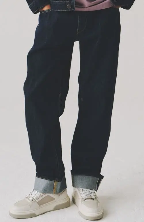 MANIA Straight-fit Dark Wash Denim Jeans