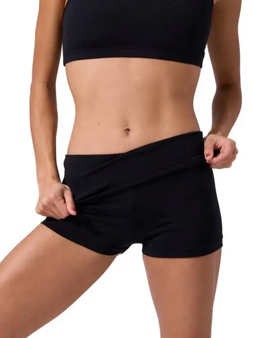 CAPEZIO Team Basics Fold-over Boyshort