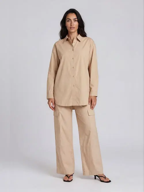 MASAI COPENHAGEN Maidette Oversized Cotton Shirt
