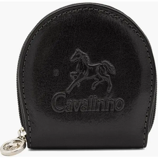 CAVALINHO Gentleman Leather Coin Purse 553 - Black
