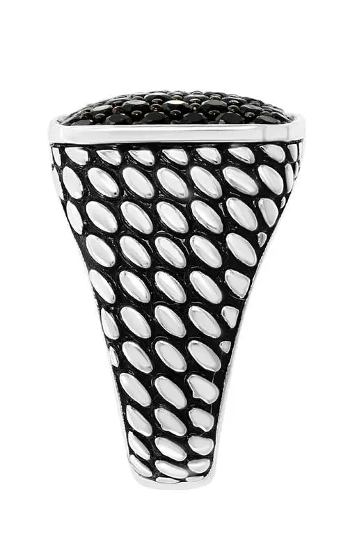 EFFY Black Spinel Pave Ring