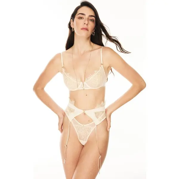 HOUSE OF SILK Gloria Bra - Champagne