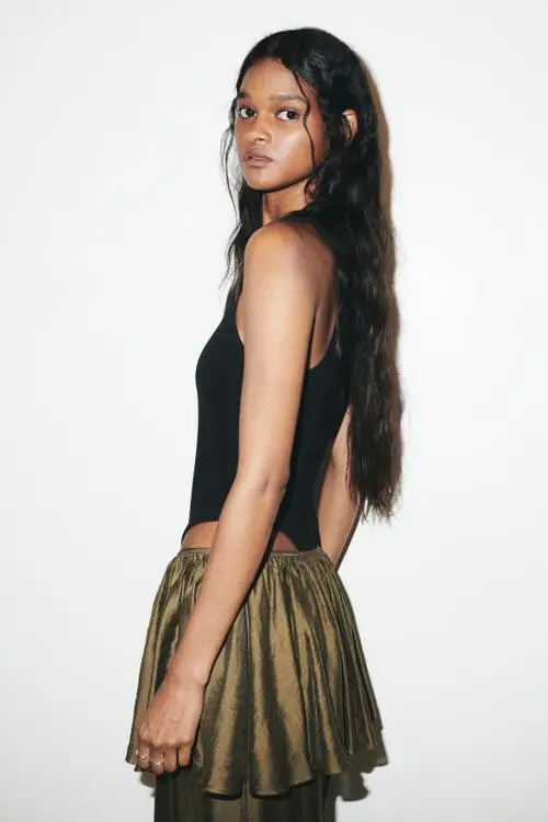 H&M Sleeveless Thong Bodysuit